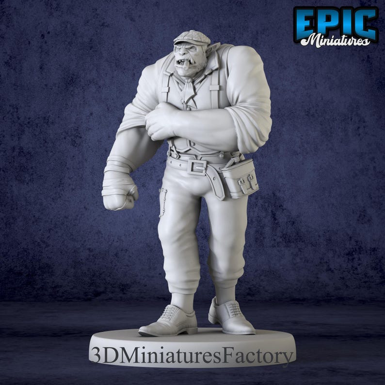 Miniature | Orc Henchman - Dnd Miniature for Tabletop Games - Premium ...
