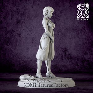 Miniature Dark Elf Servant Dnd Miniature for Tabletop Games Premium Dnd ...