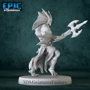 Miniature | Atlantean Merfolk Trident - Dnd Miniature for Tabletop ...