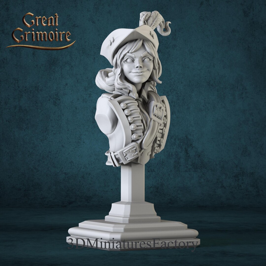 Miniature Bust of Elara Dnd Miniature for Tabletop Games Premium Dnd ...