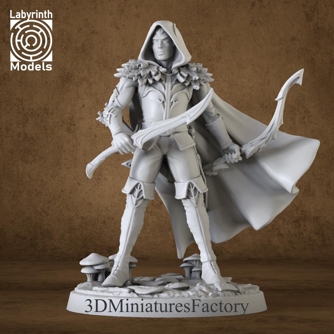 Miniature | Forest Elve Thalion Ranger - Dnd Miniature for Tabletop ...