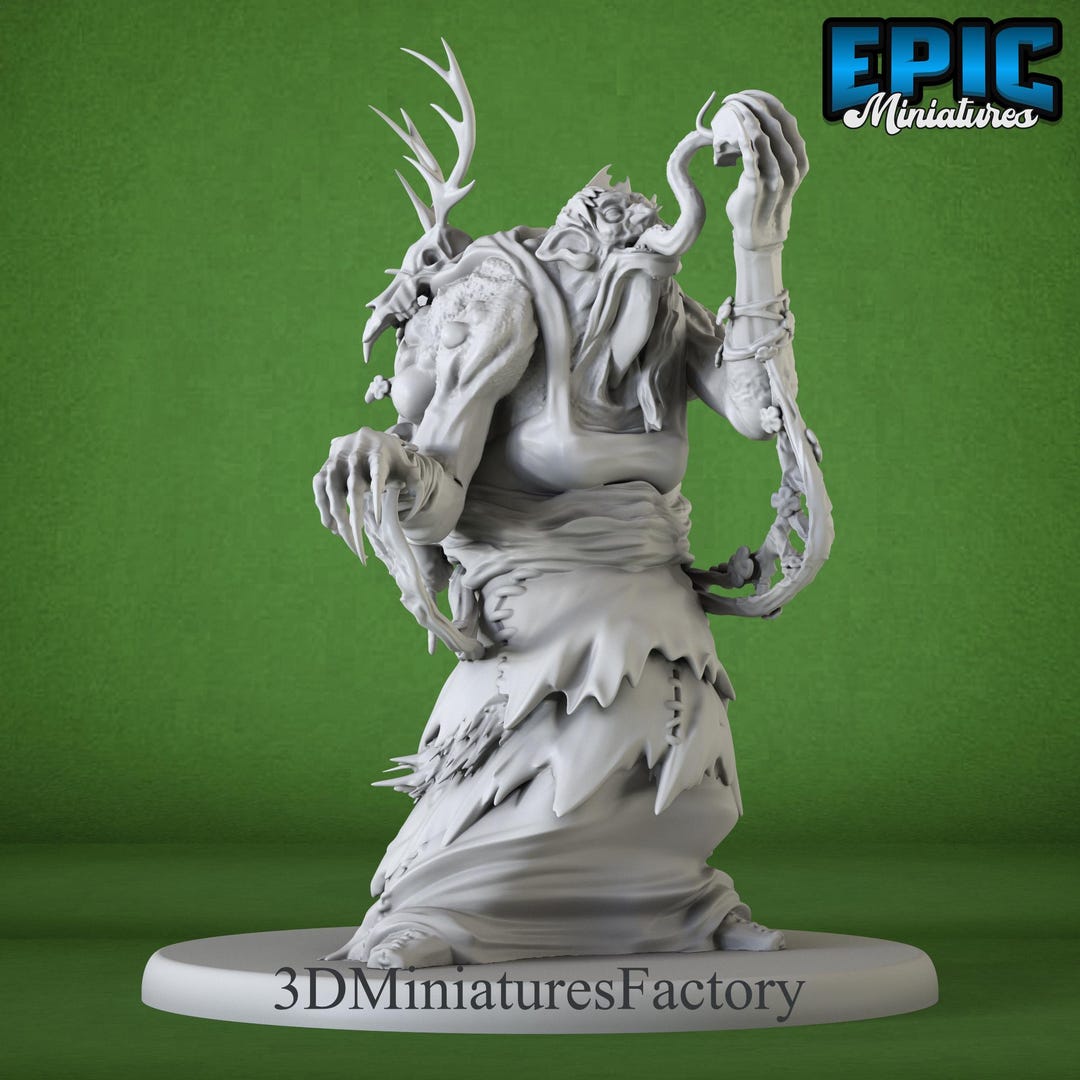 Miniature | Annis Hag Eating - Dnd Miniature for Tabletop Games ...