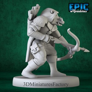 Miniature | Warthog Folk Tribe Ranger - Dnd Miniature for Tabletop ...