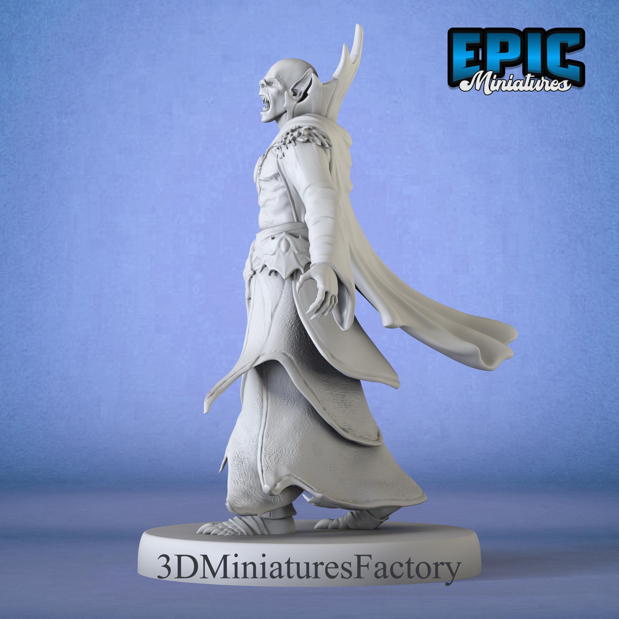 Vampire Miniature Dnd Miniature for Tabletop Games Premium Dnd ...