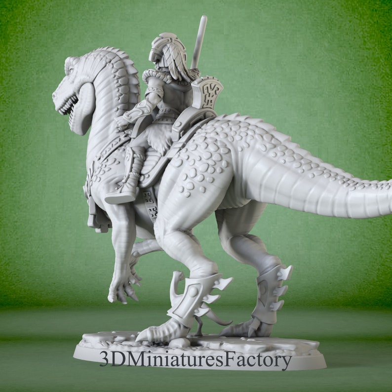Set Miniature Dinosaur Beast Lightning Fang 3 Dnd Miniature for ...