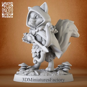 Miniature | Forest Vulpine 5 - Dnd Miniature for Tabletop Games ...