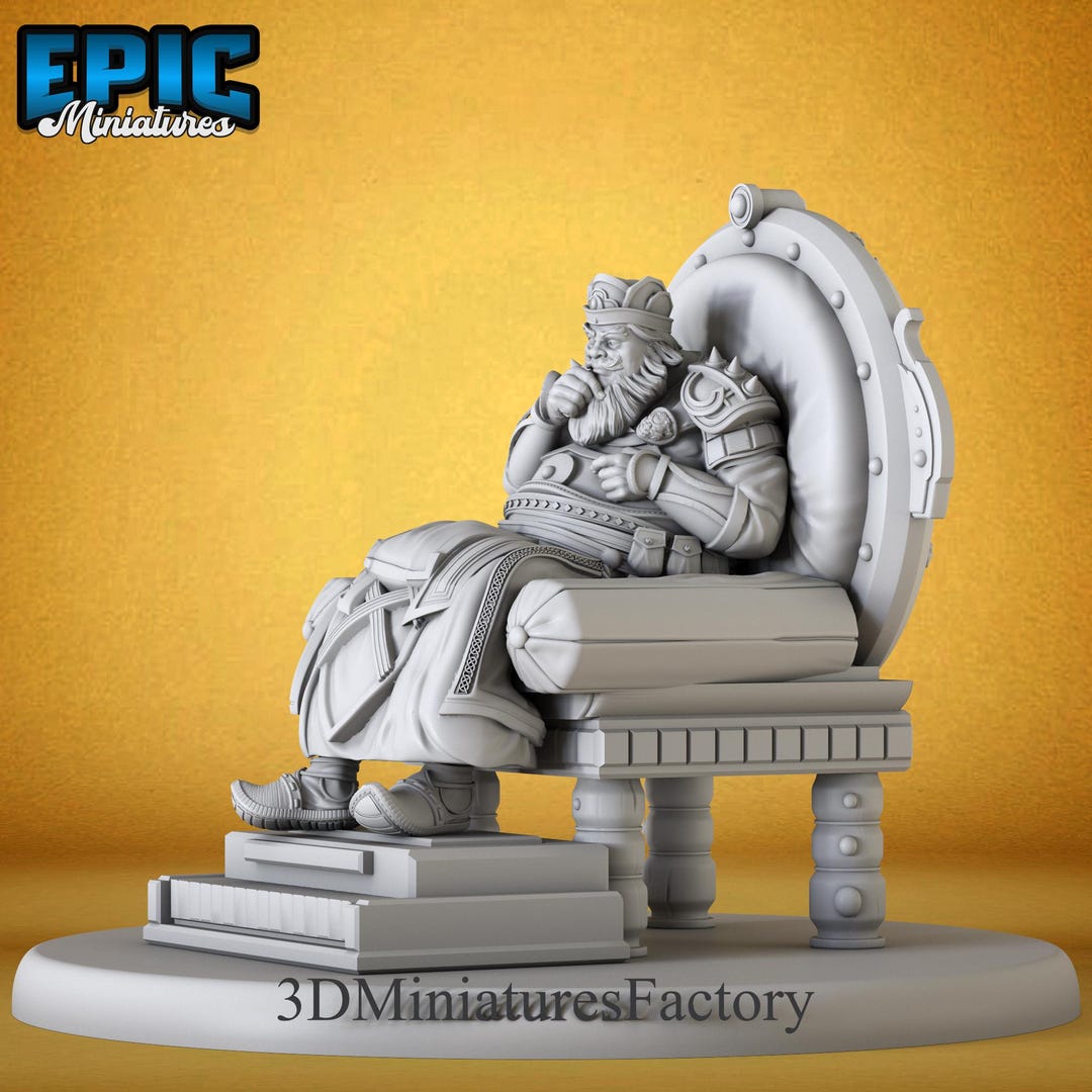 Miniature | False Emperor Throne - Player Dnd Miniature for Tabletop ...