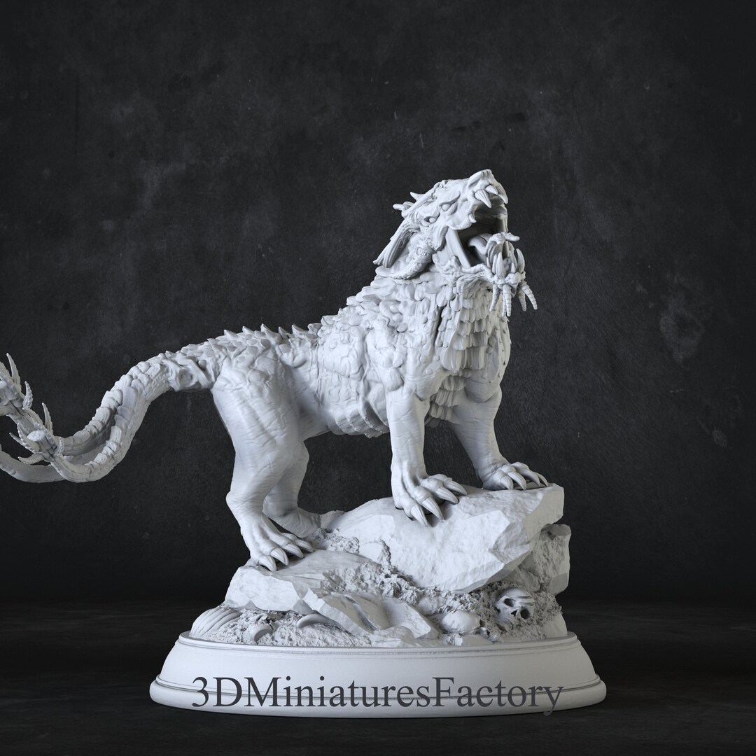 Monster Miniature Dungeons and Dragons Dnd Miniature for Tabletop Games ...