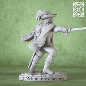 Miniature | Musketeer 1 - Dnd Miniature for Tabletop Games - Premium ...