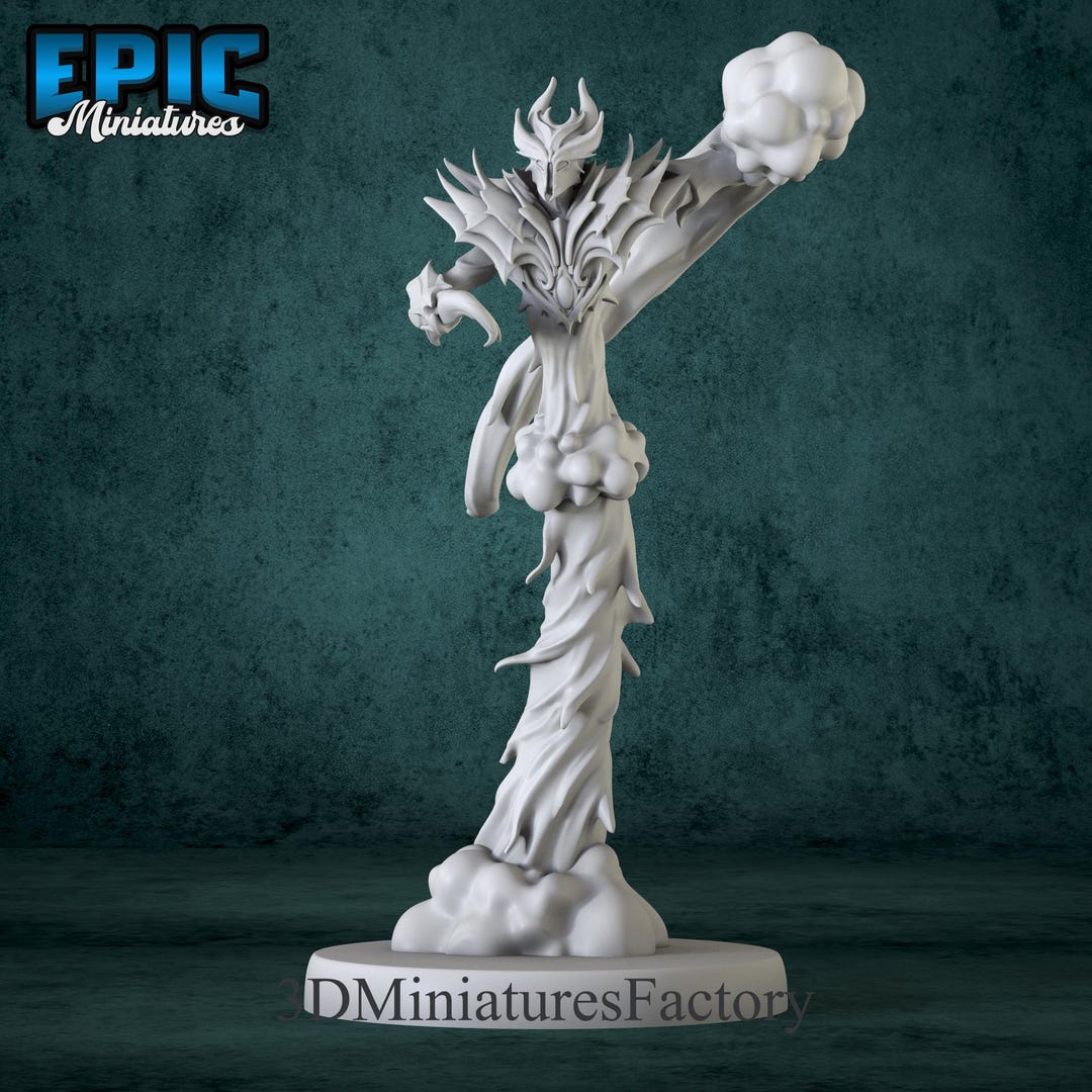 Miniature | Myrmidon Fire Magic - Dnd Miniature for Tabletop Games ...