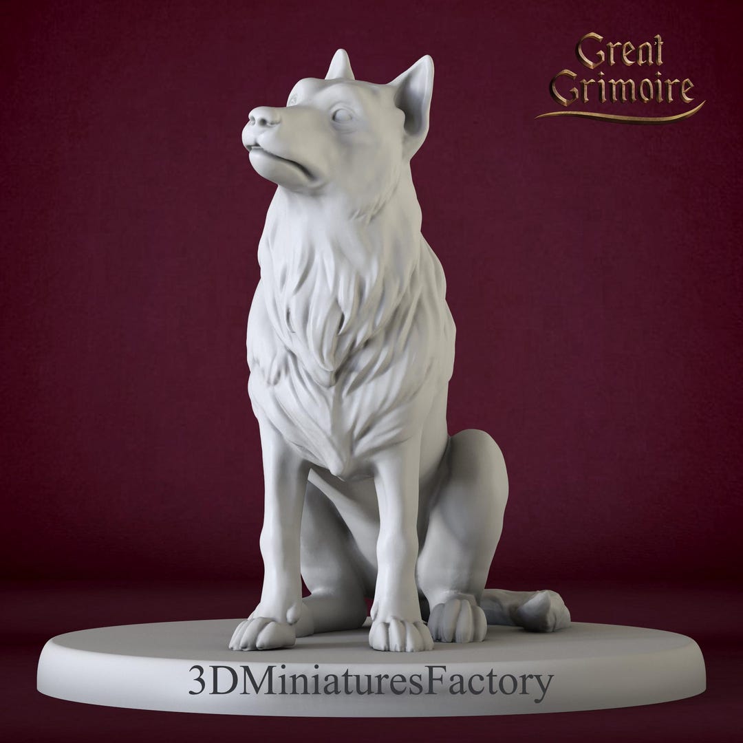 Miniature | Dog Alfie - Dnd Miniature for Tabletop Games - Premium Dnd ...