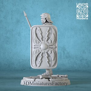 Miniature | Roman Legionary With Pilum 1- Dnd Miniature for Tabletop ...