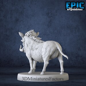 Miniature | Warthog Attention - Dnd Miniature for Tabletop Games ...