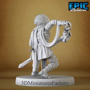 Miniature | Mummy Army Mage - Dnd Miniature for Tabletop Games ...
