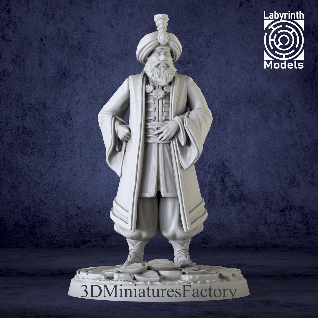 Miniature | Sultan From the East - Dnd Miniature for Tabletop Games ...