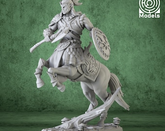 Centaur 3d Printed Miniature for Tabletop Rpgsdungeons and Dragonsdndd ...