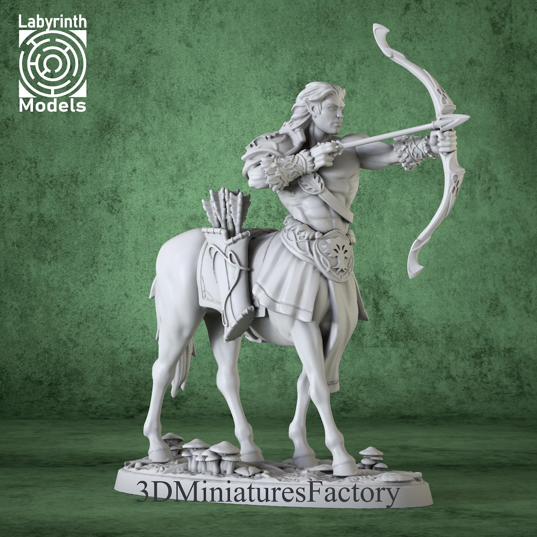 Centaur Miniatur - Dnd Miniature for Tabletop Games - Premium Dnd ...