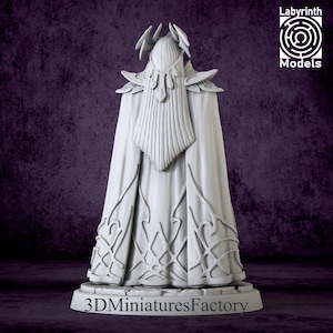 Dnd Miniature Dark Elf Matron From 28mm to 72mm Dnd Miniature for ...