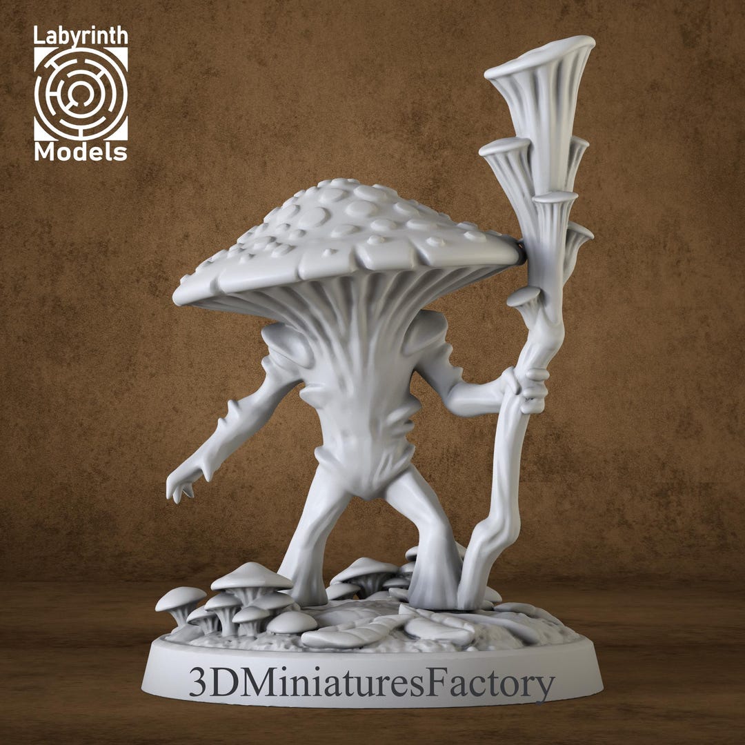 3D Printed Forest Spore Miniature | Dnd Tabletop Gaming - Etsy
