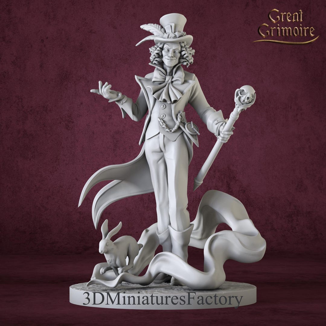 Miniature | Mad Hatter - Dnd Miniature for Tabletop Games - Premium Dnd ...