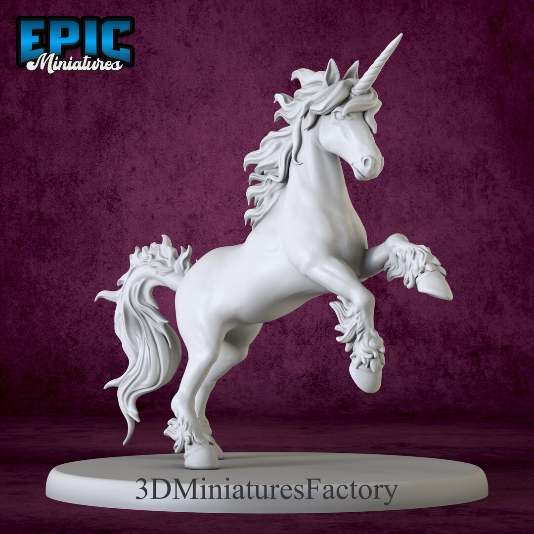 Miniature | Unicorn Classic - Dnd Miniature for Tabletop Games ...