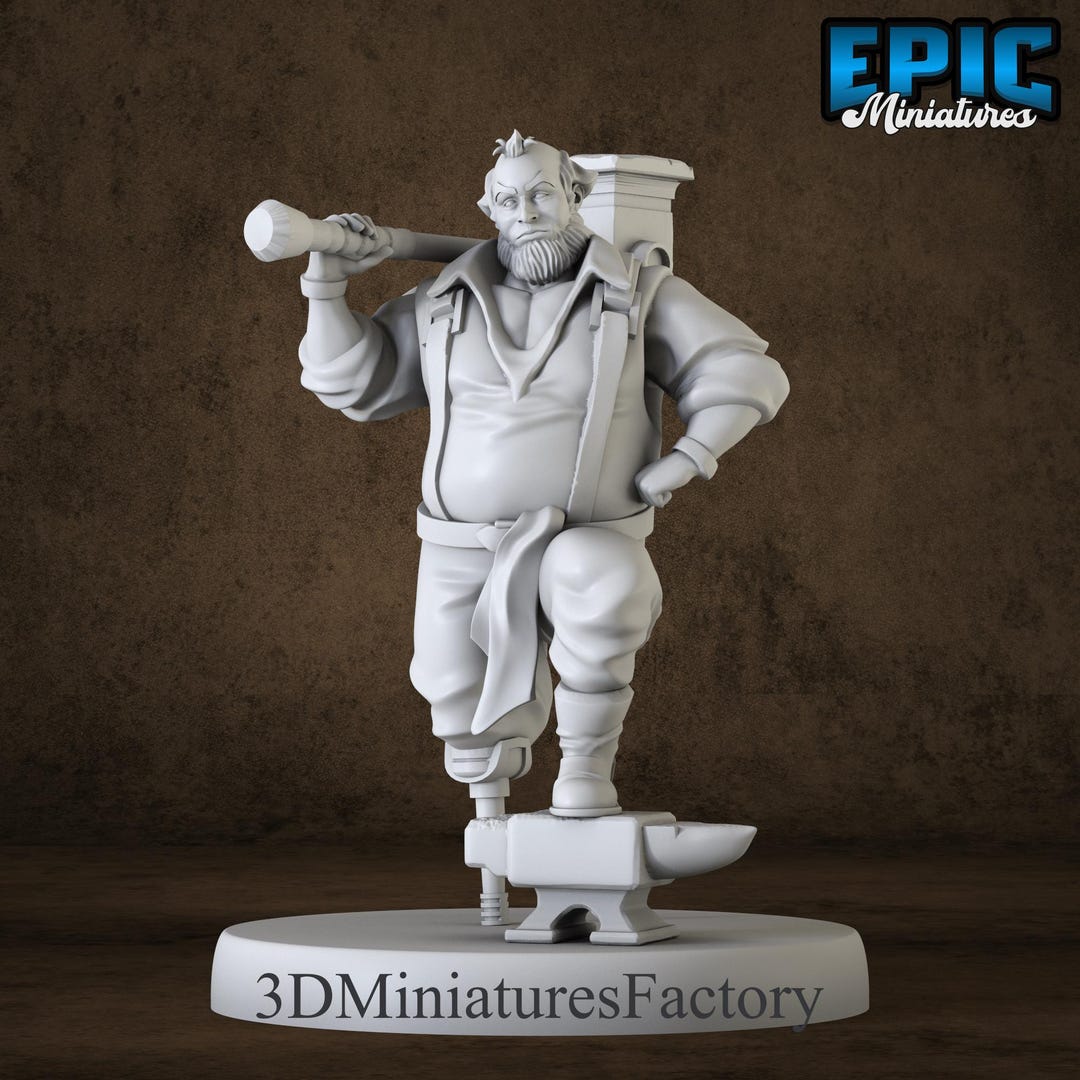 Miniature | Hut Owner - Dnd Miniature for Tabletop Games - Premium Dnd ...