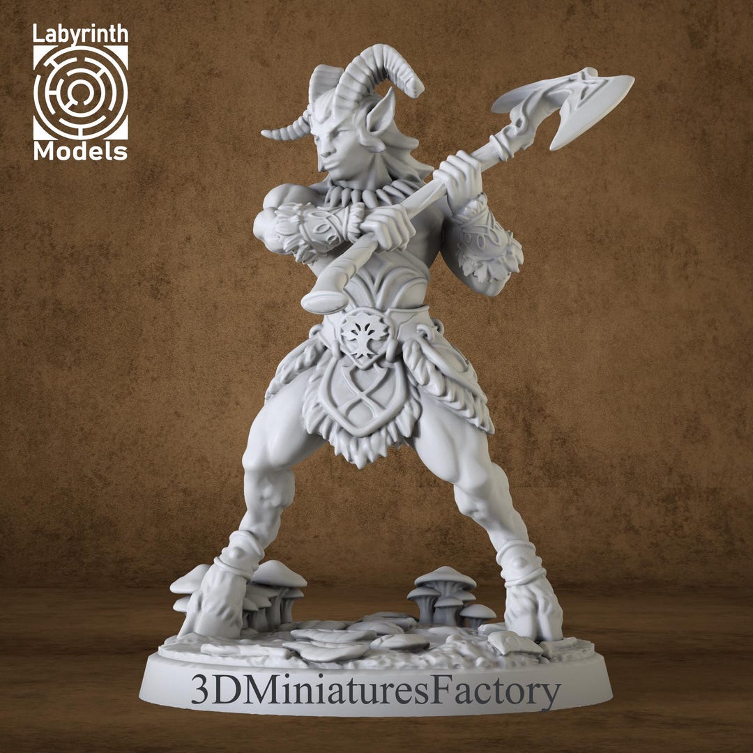 Forest Elve Lirion Warrior Miniature – Resin Figure for Dnd and ...