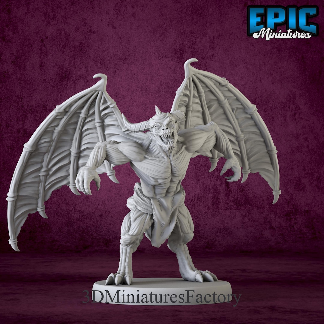 Miniature | Devil Minion Angry - Dnd Miniature for Tabletop Games ...