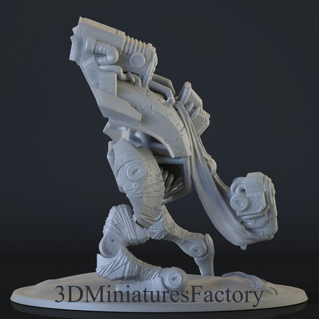 Robot Miniature Role Playing Miniatures Dnd Miniature for Tabletop ...