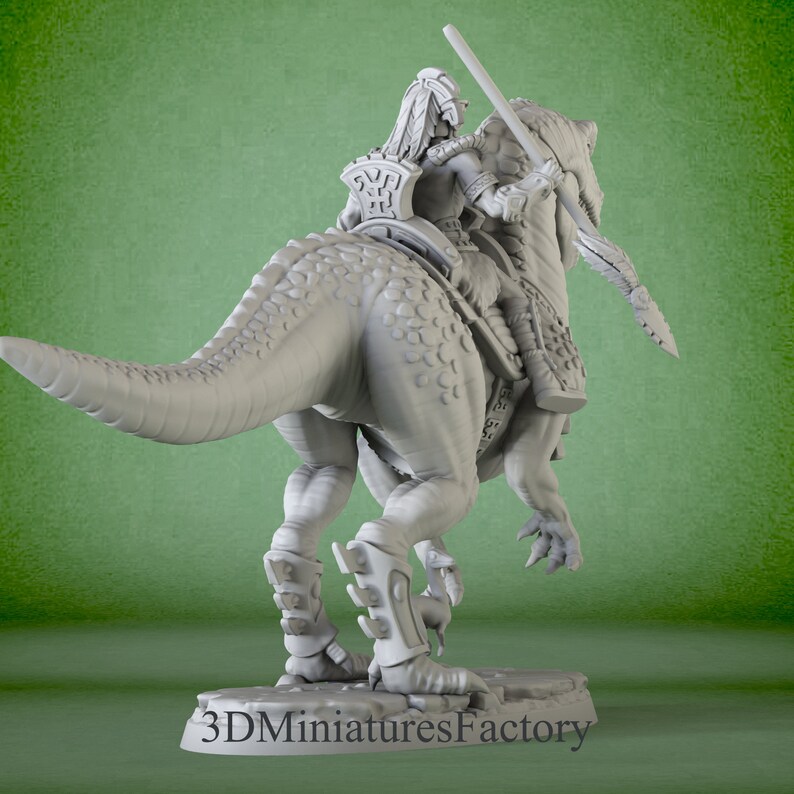 Set Miniature Dinosaur Beast Lightning Fang 3 Dnd Miniature for ...