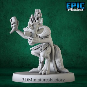 Miniature | Fox Folk Tribe Shaman - Dnd Miniature for Tabletop Games ...