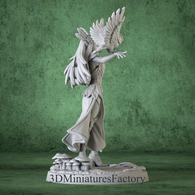 Elf Miniature Mage Dnd Miniature for Tabletop Games Premium Dnd ...