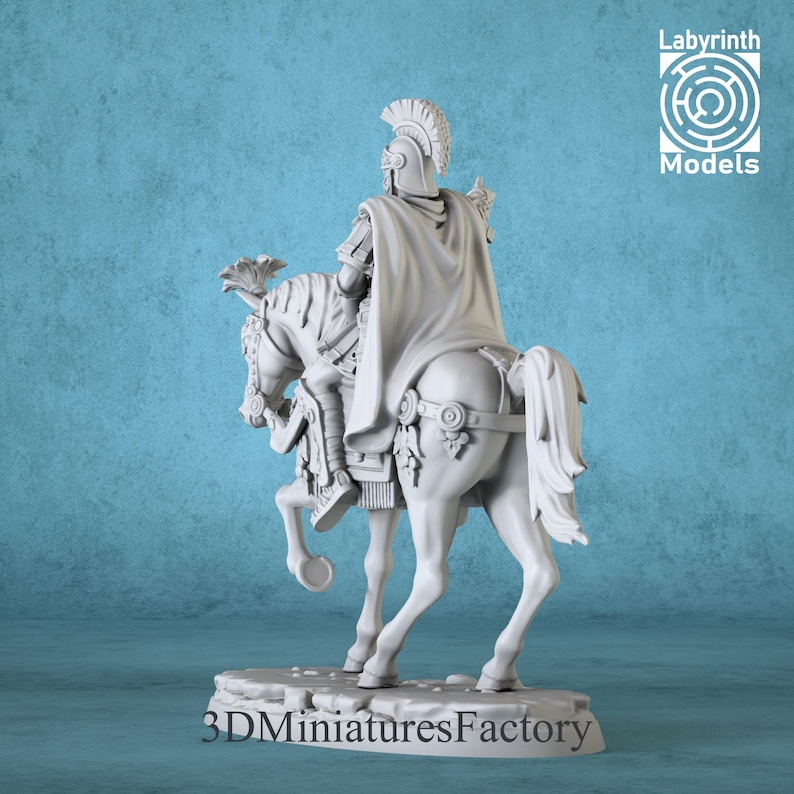 Miniature | Roman Tribune Horse - Dnd Miniature for Tabletop Games ...