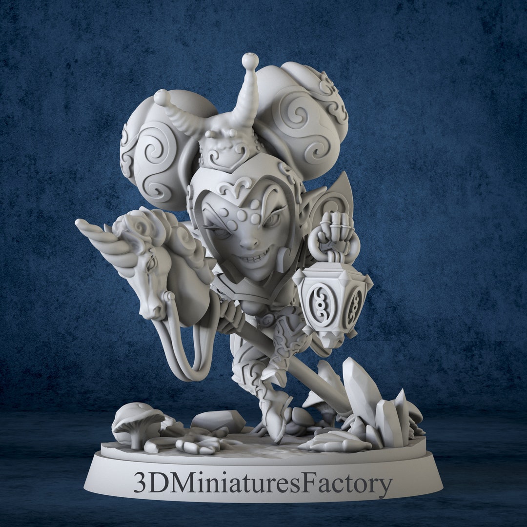 Dnd Miniature Crocus, the Little Fairy Miniature for Tabletop Games ...