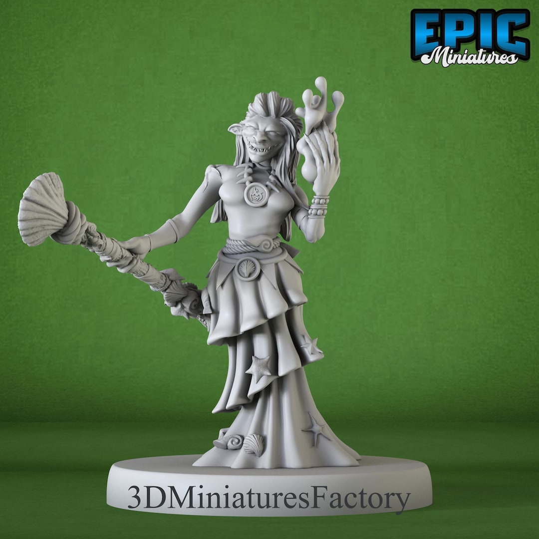 Miniature | River Hag Magic - Dnd Miniature for Tabletop Games ...