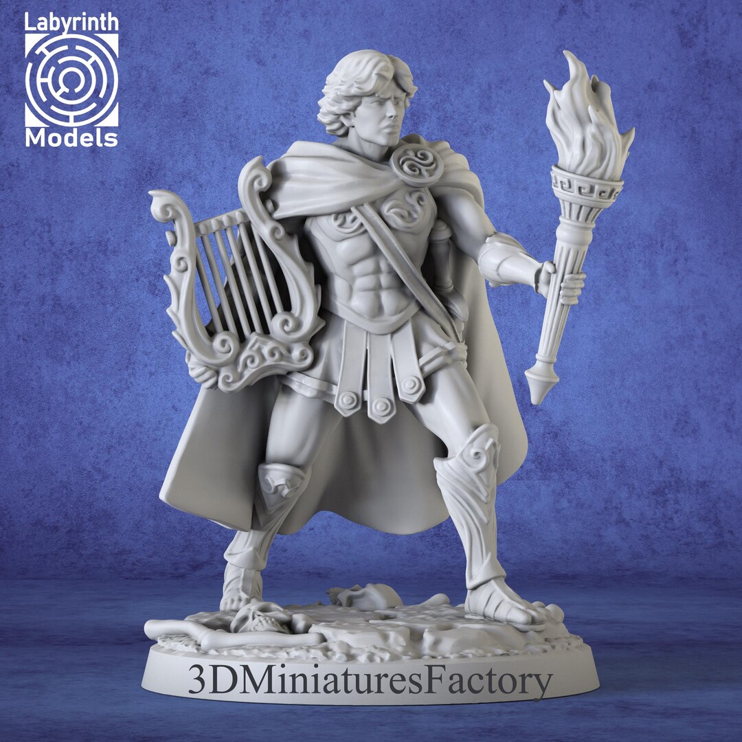 Miniature | Orpheus - Dnd Miniature for Tabletop Games - Premium Dnd ...