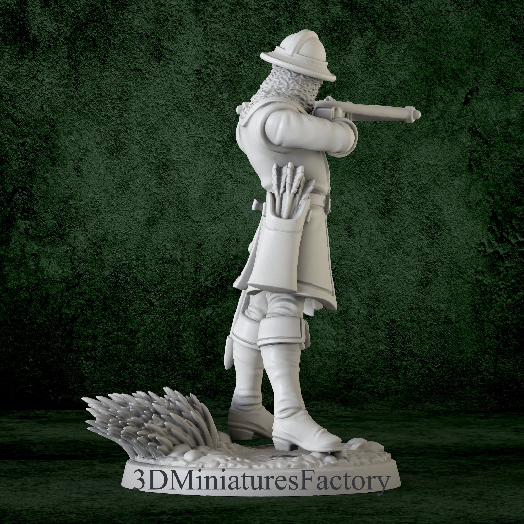 Sheriff Guard With Crossbow Miniature Dnd Miniature for Tabletop Games ...