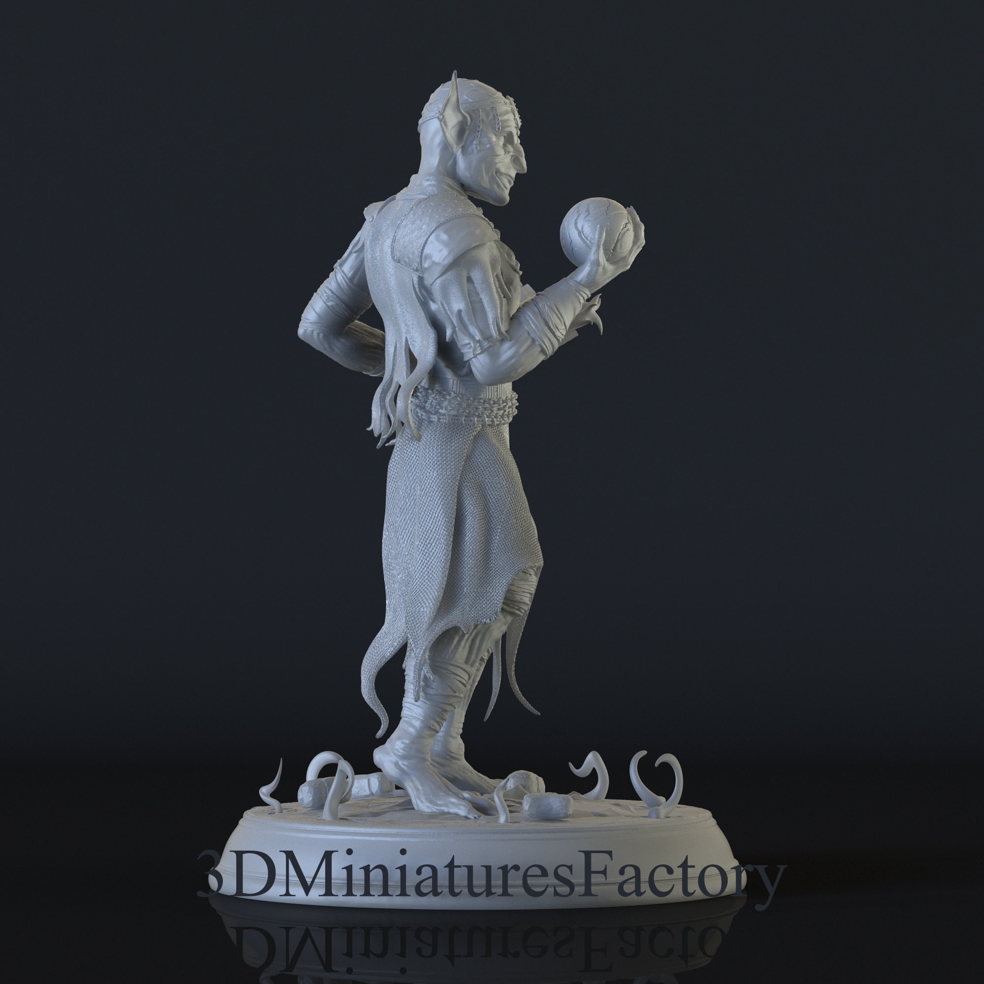 Miniature Goblin L Miniature 25mm to 75mm Dnd Miniatures for Tabletop ...