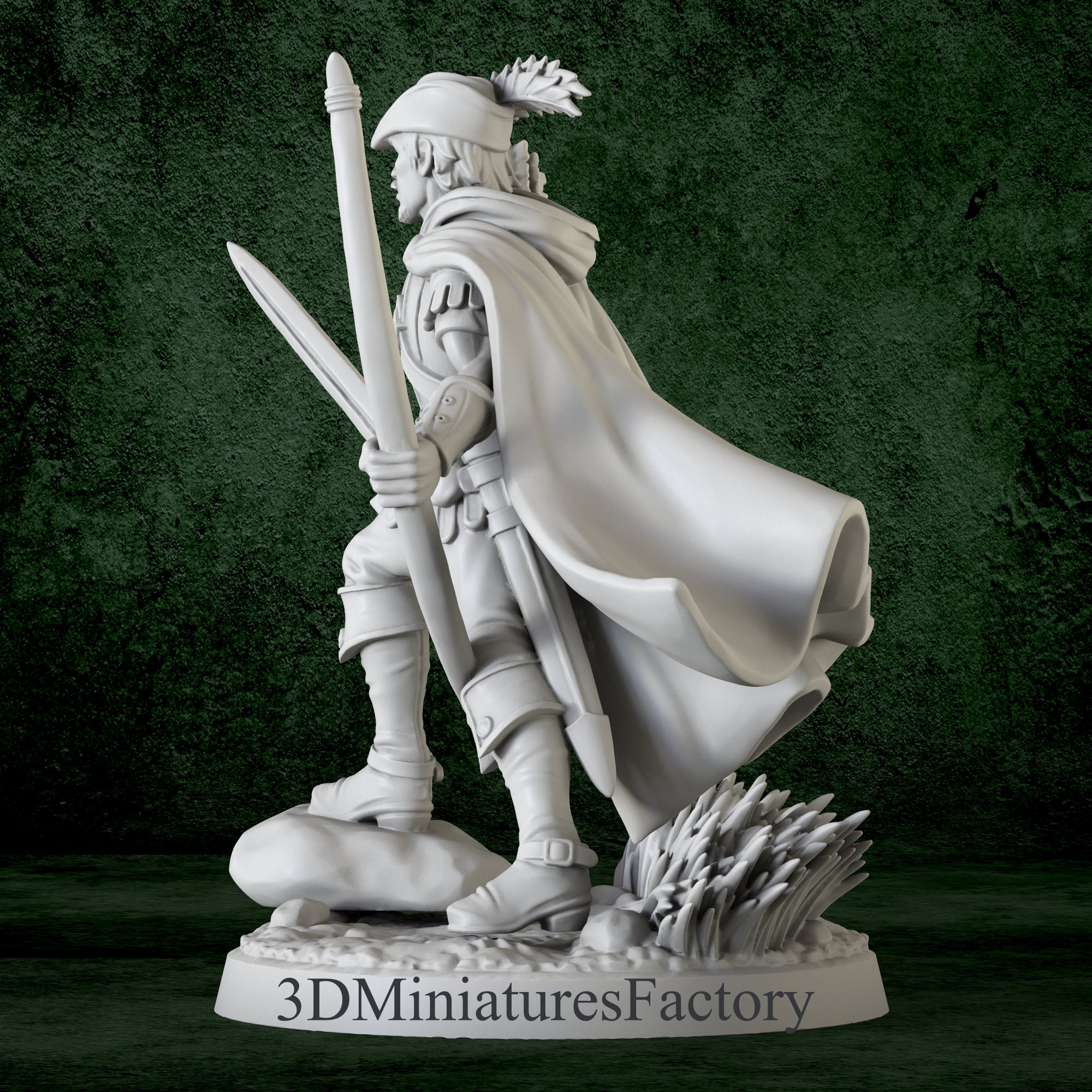 Robin Hood Miniature Dnd Miniature for Tabletop Games Premium Dnd ...