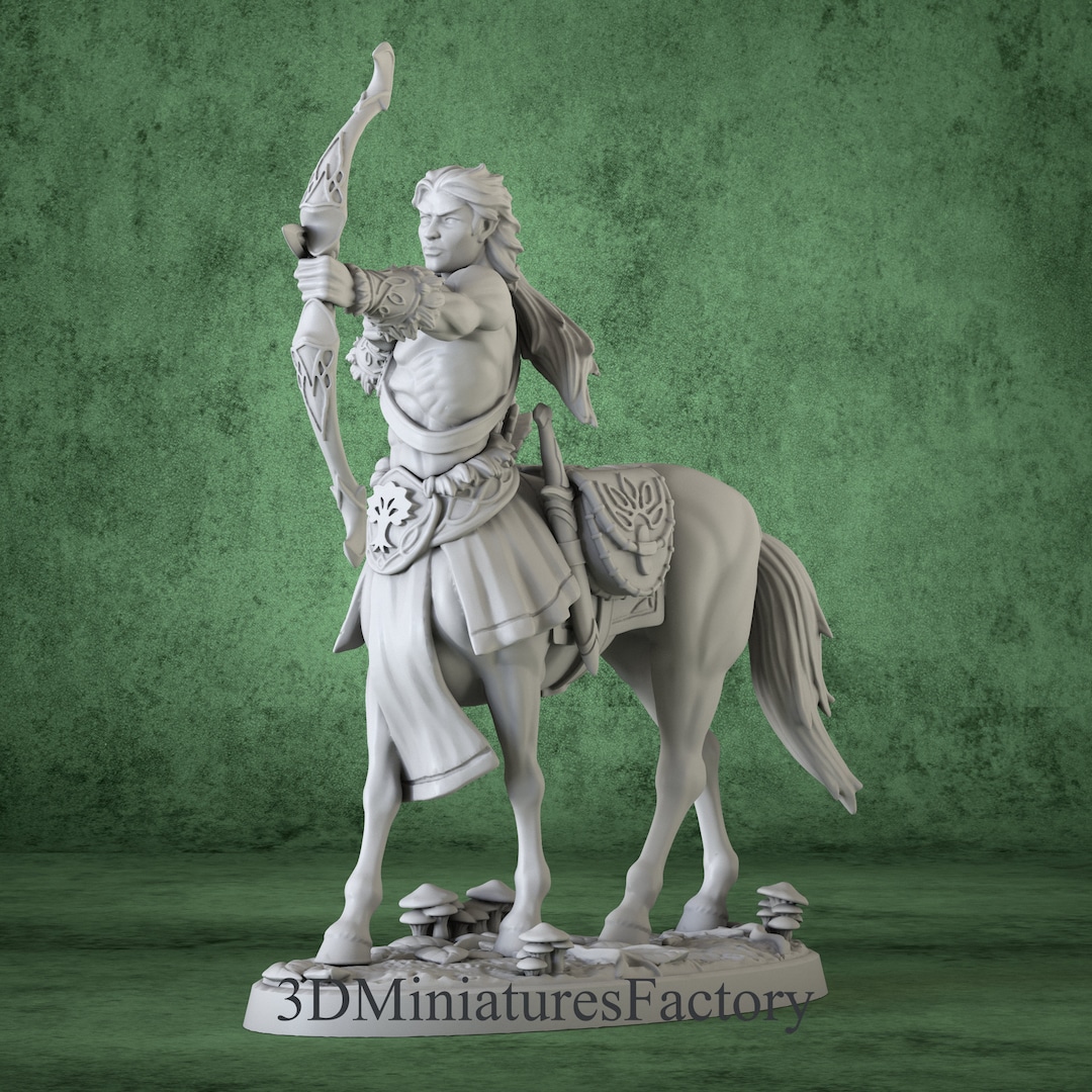 Centaur Miniatur Dnd Miniature for Tabletop Games Premium Dnd Miniature ...