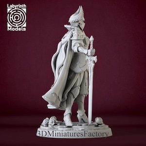 Miniature | Queen in Armor - Dnd Miniature for Tabletop Games - Premium ...