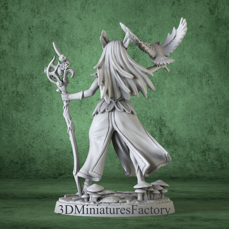 Elf Miniature Mage Dnd Miniature for Tabletop Games Premium Dnd ...