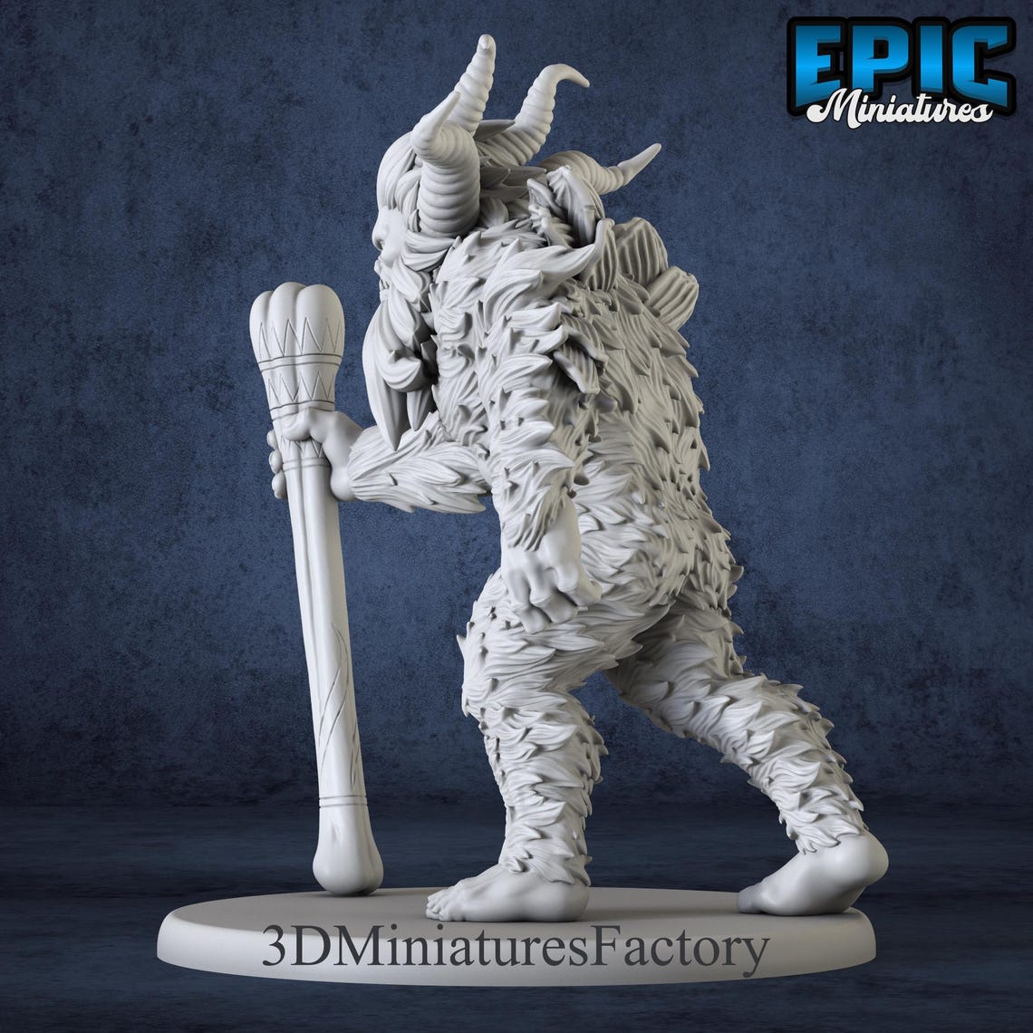 3D Printed Old Yeti Miniature: Resin RPG Figure for Dnd - Etsy