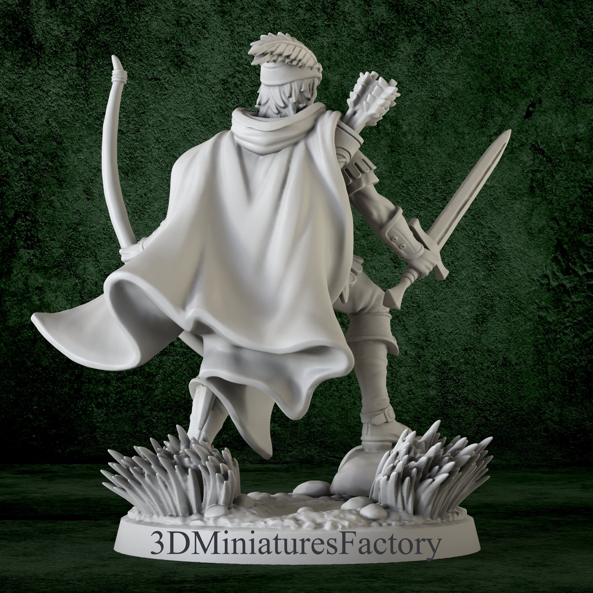 Robin Hood Miniature Dnd Miniature for Tabletop Games Premium Dnd ...