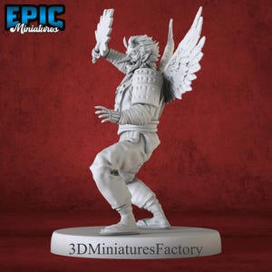 Miniature | Tengu Fan - Player Dnd Miniature for Tabletop Games ...