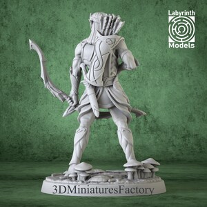 Elf Miniature - Dnd Miniature for Tabletop Games - Premium Dnd ...