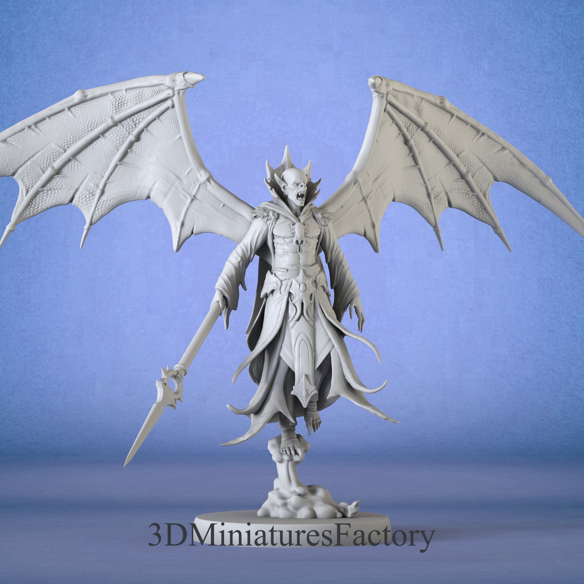 Vampire Miniature Dnd Miniature for Tabletop Games Premium Dnd ...