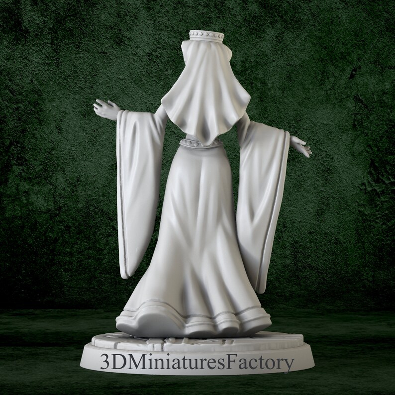 Female Princess Dnd Miniature From 28mm to 120mm Dnd Miniature for ...