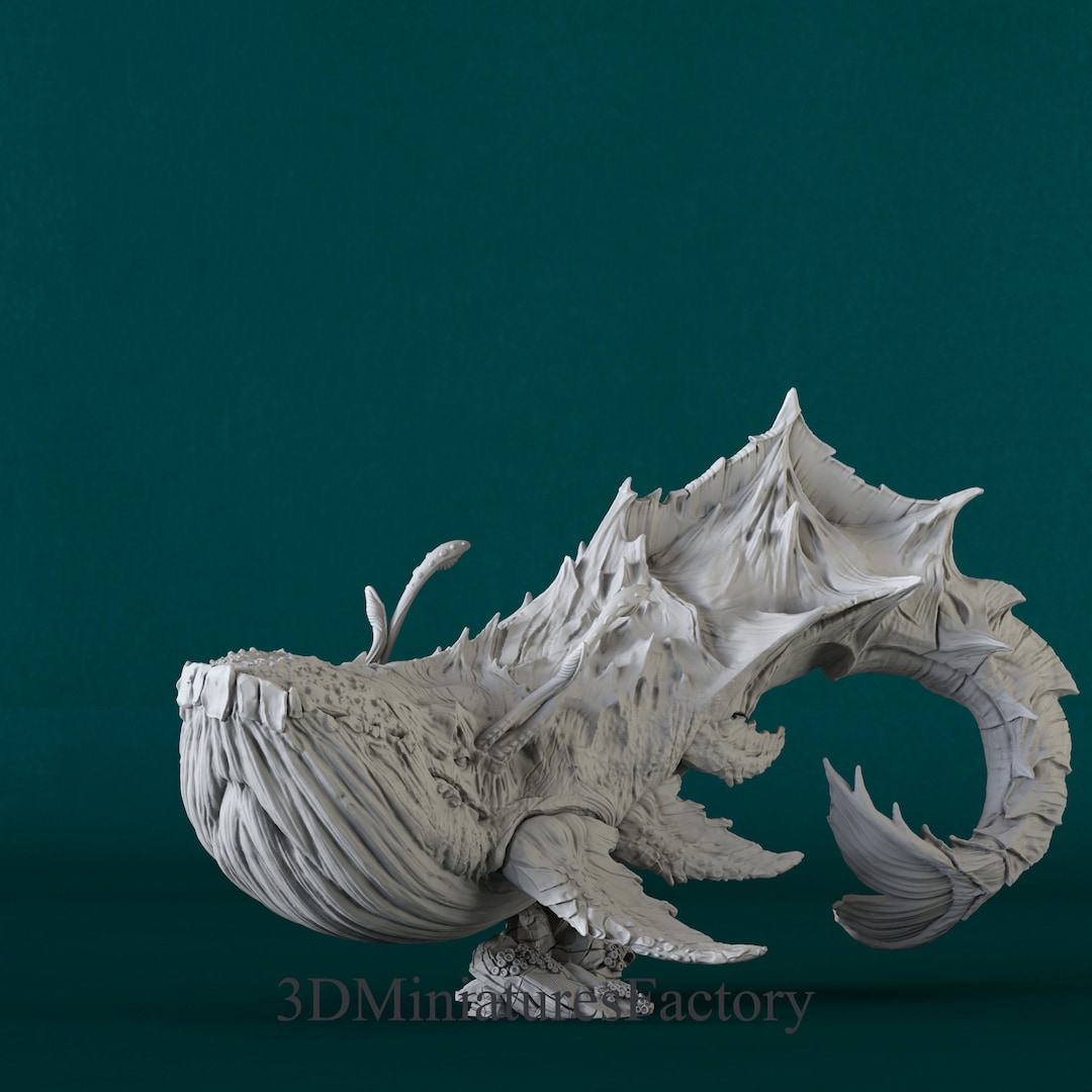 Monster Miniature Queen Leviathan Sea Miniature Dnd Miniature for ...
