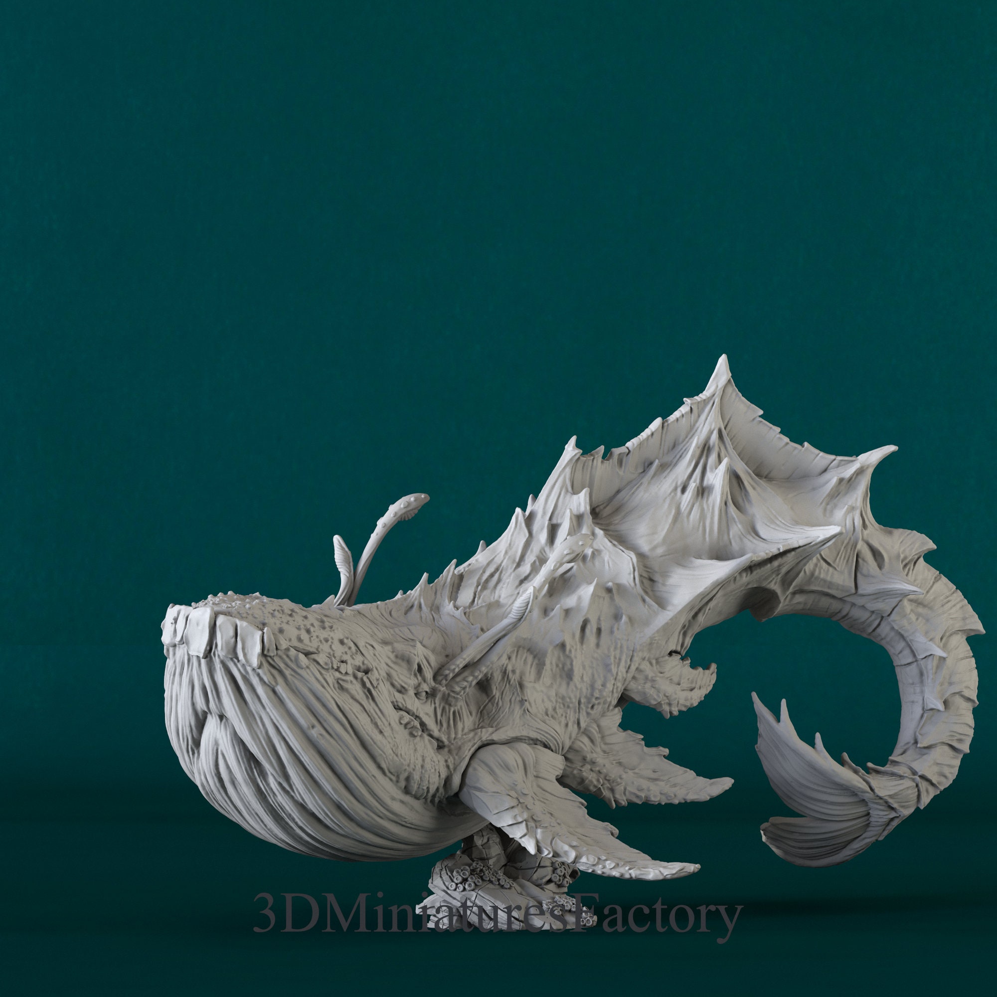 Monster Miniature Queen Leviathan Sea Miniature Dnd Miniature for ...